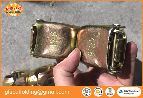 48.6mm scaffolding JIS swivel coupler 0.65KG for 48.6mm tubes in Vietnam gas engineering project