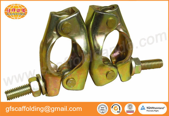 British pressed Q235 swivel coupler rotation clamp with 48.3mm size for pipe and coupler scaffolding system