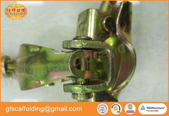 Scaffolding Q235 British pressed fixed coupler double clamp in Thailand bridge project