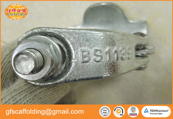 BS1139 scaffolding putlog coupler 48.3mm 0.65kg for plank and pipe for scaffolding pipe and coupler system