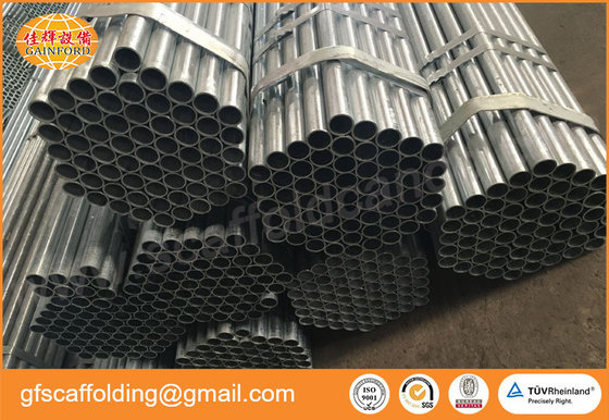 Q235 hot dipped galvanized scaffolding pipe 3.2mm thickness 6 meters for civil buildings