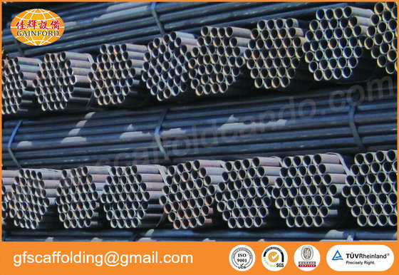 Painted Q235 scaffolding steel tubes 6 meters with 48.3mm O.D. for Indonesia market