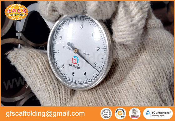 Scaffolding MS pipe, Q235 Q345 black tube EN10219 6M 4M for scaffolding projects
