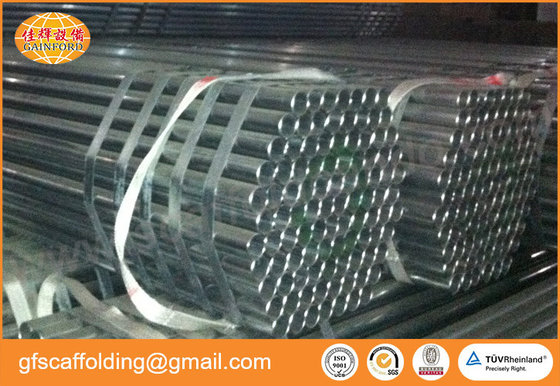 EN10219 BS1139 scaffolding hot dipped galvanized tube with 6 M in South east market