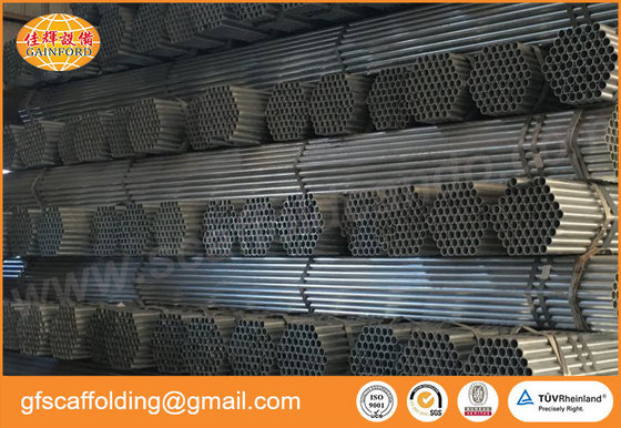 EN10219 BS1139 scaffolding hot dipped galvanized tube with 6 M in South east market