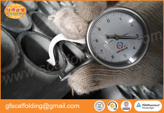 2M 3M 6M scaffold tube steel pipe Q235 hot dipped galvanized for bridge building