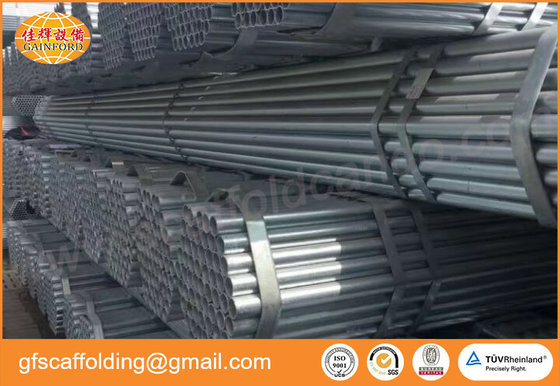 2M 3M 6M scaffold tube steel pipe Q235 hot dipped galvanized for bridge building