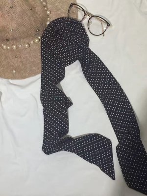 2017 wholesale assorted viscose ribbon seersucker Imitated silk neck scarf for women 8*150cm