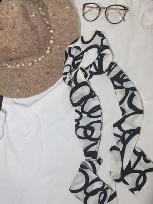 2017 wholesale assorted viscose ribbon seersucker Imitated silk neck scarf for women 8*150cm
