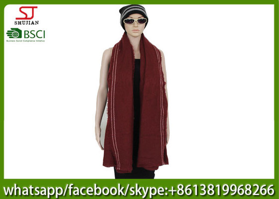 255g 200*90cm 100%Acrylic Woven scarf  Hot sale high quality keep warm fashion match clothes factory
