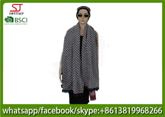180*80cm 100%Acrylic woven Jacquard stripe scarf direct factory supply keep warm fashion hot sale best price