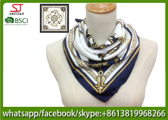 55*55cm 65%cotton 35%polyester imitated silk digital print squre scarf fashion hot sale handkerchief best price