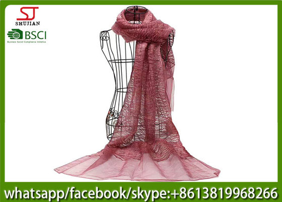 Manufacturer wholesale imitated silk scarf  60*195cm 60g summer spring shawl 100%polyester keep fashion