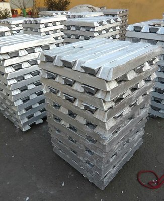 99.7% 99.8% 99.9%, silver white, Pure Aluminum Ingot rectangular, for casting,