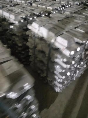 99.7% 99.8% 99.9%, silver white, Pure Aluminum Ingot rectangular, for casting,