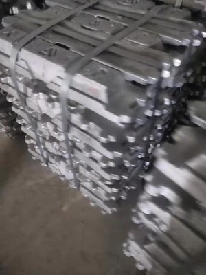 99.7% 99.8% 99.9%, silver white, Pure Aluminum Ingot rectangular, for casting,