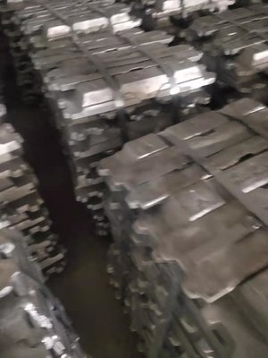 99.7% 99.8% 99.9%, silver white, Pure Aluminum Ingot rectangular, for casting,