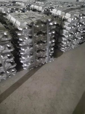 99.7% 99.8% 99.9%, silver white, Pure Aluminum Ingot rectangular, for casting,