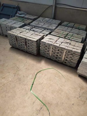High Purity Pure Zinc Ingot , 99.995% Ingot Of Zinc Bar