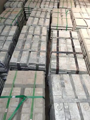 High Purity Pure Zinc Ingot , 99.995% Ingot Of Zinc Bar