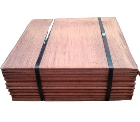 Welding Electrolytic Copper Plates 99.99% Purity 914*914*12mm