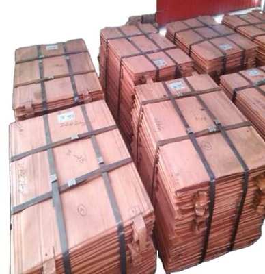Welding Electrolytic Copper Plates 99.99% Purity 914*914*12mm