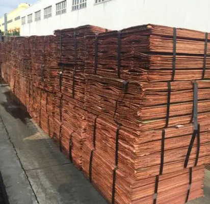 High Pure Factory Electrolytic Copper Cathodes Direct Supply/Made in Hebei