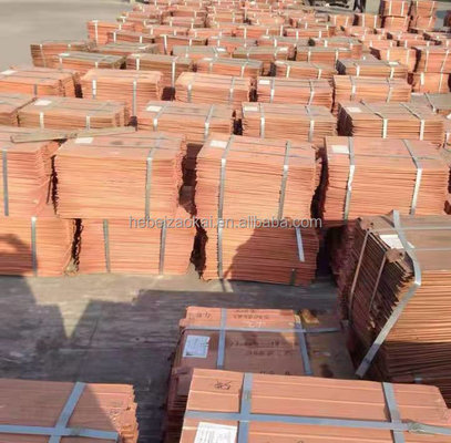 Original Factory Supply 99.99% Pure Electrolytic Copper Cathodes with Good Quality