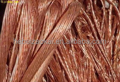 99.97% Copper Millberry Scrap , Custom Insulated Copper Scrap