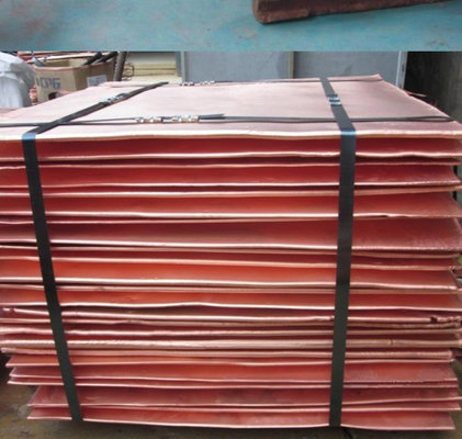 Bending Electrolytic Copper Cathodes , 99.99% Thick Copper Plate
