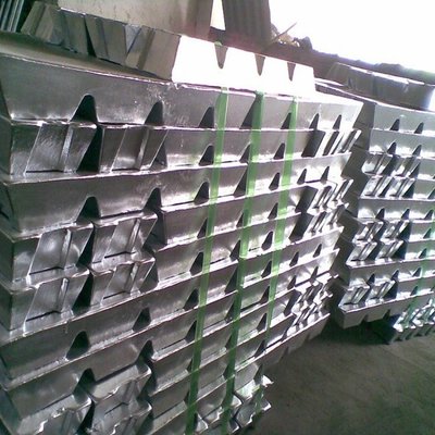 High Purity Pure Zinc Ingot , 99.995% Ingot Of Zinc Bar