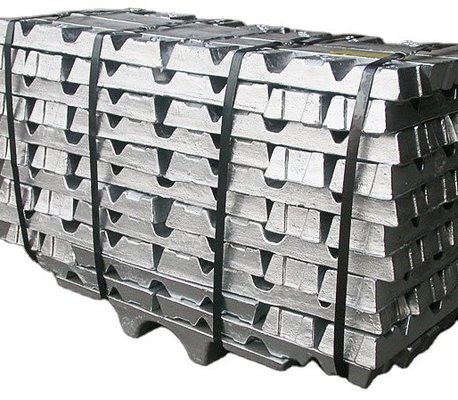 Metal Pure Zinc Ingot , 99.99% 99.995% Az Zinc Ingots High Grade