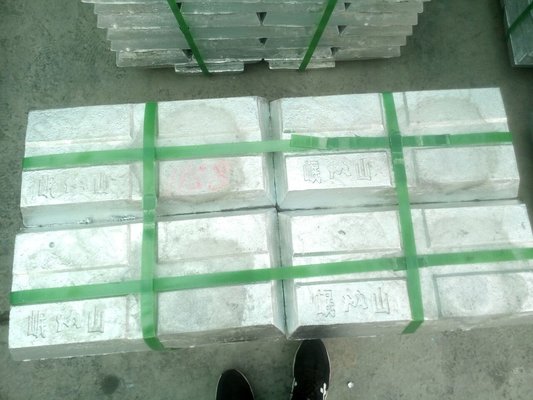Metal Pure Zinc Ingot , 99.99% 99.995% Az Zinc Ingots High Grade