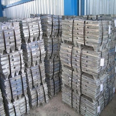 Metal Pure Zinc Ingot , 99.99% 99.995% Az Zinc Ingots High Grade