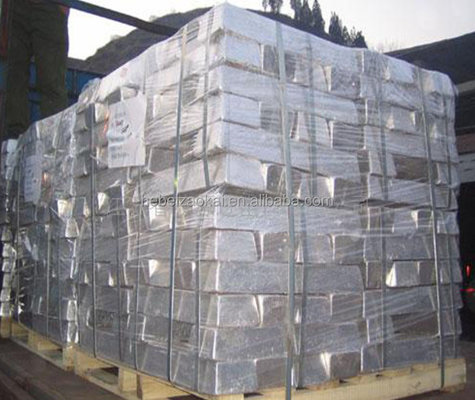 99.99% Mg Magnesium Metal Ingot , Non Alloy Pure Magnesium Ingot
