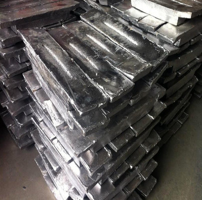 645*128*90mm Lead Ingot , Non Alloy 99.99% Lead Ingots 7801100000