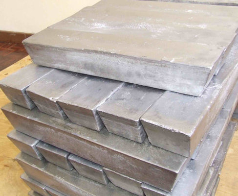 99.994% Radiation Protection Lead Ingot , Electrolytic Lead Block Industrial Counter Weight