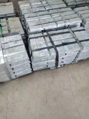 High Purity Pure Zinc Ingot , 99.995% Ingot Of Zinc Bar