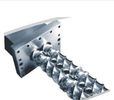 Solid Twin Screw Extruder Parts Spline Polishing Color 75mm Out Diameter Anti Wear