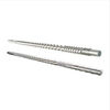 Bimetallic Extruder Shaft , Screw Conveyor Shaft Hard Chrome Plating Treatment