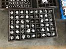 Customized Size Plastic Extrusion Screw , OEM Extruder Machine Parts