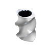 JSW Plastic Extruder Parts , Precision Machined Parts Automatic Industrial Grade