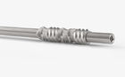 Double Screw Shaft , Extruder Spare Parts Long Using Life Granulations Type