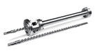 Modified Screw Conveyor Shaft Wearable Durable Multi Head Design 15-300mm Dia