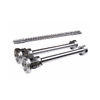 Bimetallic Screw Shaft Conical Double Screw Twin Barrel For Plasticizing