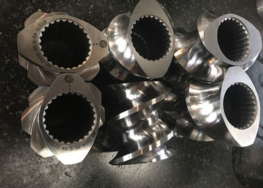 Kneading Block Extruder Spare Parts High Wear Protection Vacuum Quenching Treated