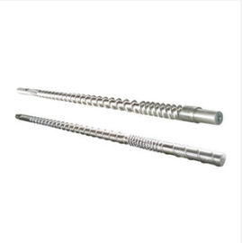 Bimetallic Extruder Shaft , Screw Conveyor Shaft Hard Chrome Plating Treatment