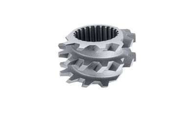 Anti Corrosion Extruder Spare Parts , Customized Extruder Screw Material