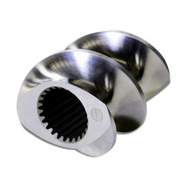 Professional Twin Extruder Machine Parts 63 Mm Barrel Diameter Hardened