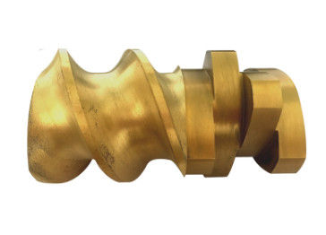 Vacuum Quenching Treated Extruder Machine Parts Wear Resistant For Big Food Snacks Extruder